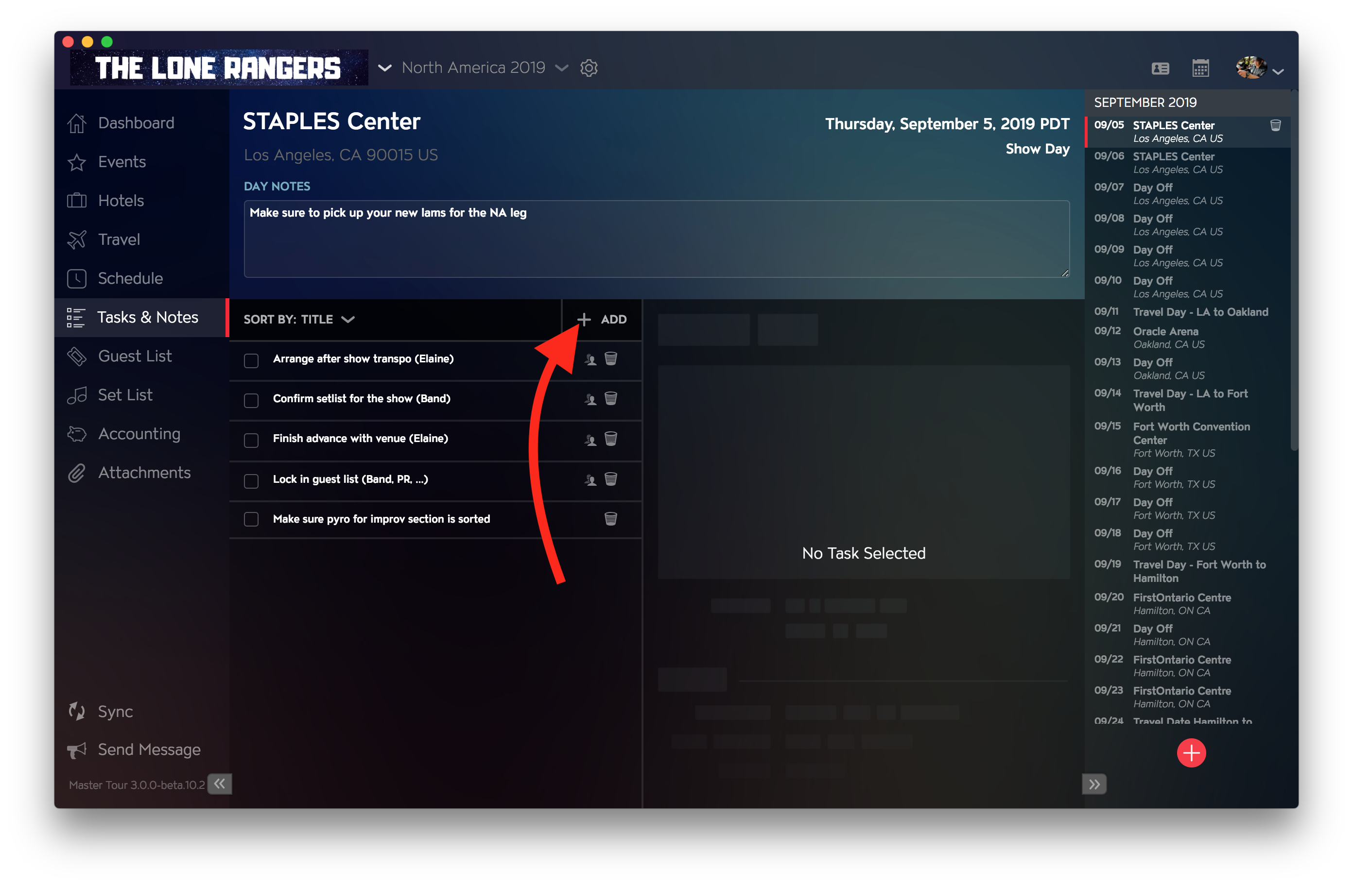 How To Add Edit And Delete Tasks Eventric Support